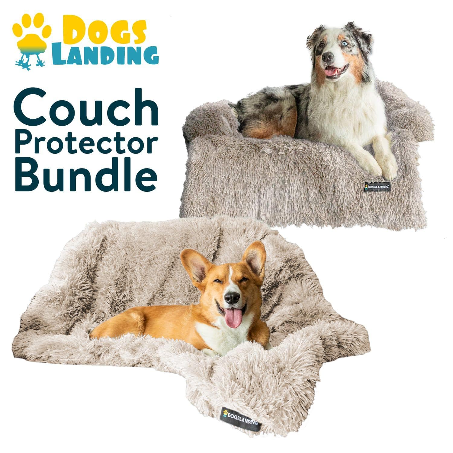 Dogs Landing Couch Protector