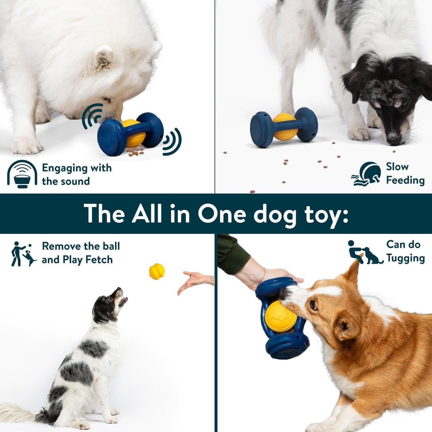 Dogslanding™ Calming Sofa & Toy Bundle | Pet Bed Set | Dogslanding